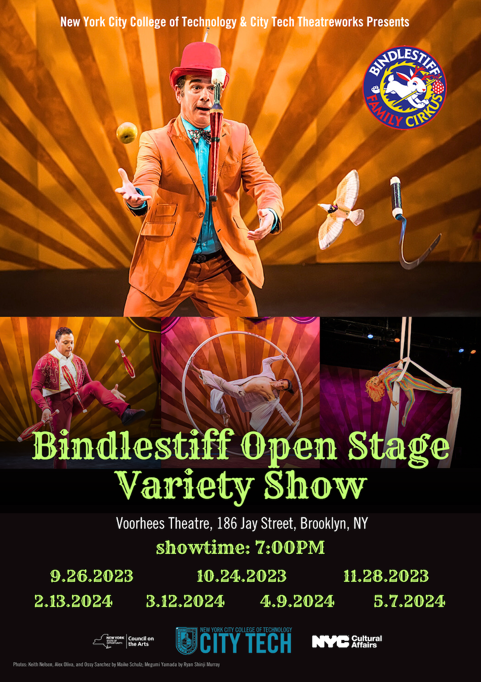 Bindlestiff Open Stage Variety Show - Bindlestiff Family Cirkus